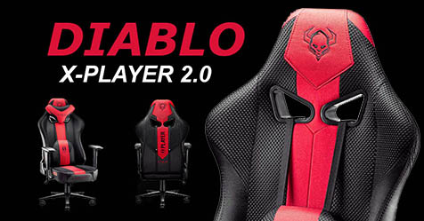 Diablo X-Player 2.0 - Silla gaming profesional - Silla-Gaming.es